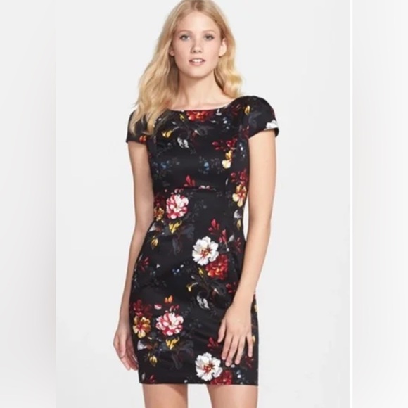 French Connection | Dresses | French Connection Black And Red Mini ...